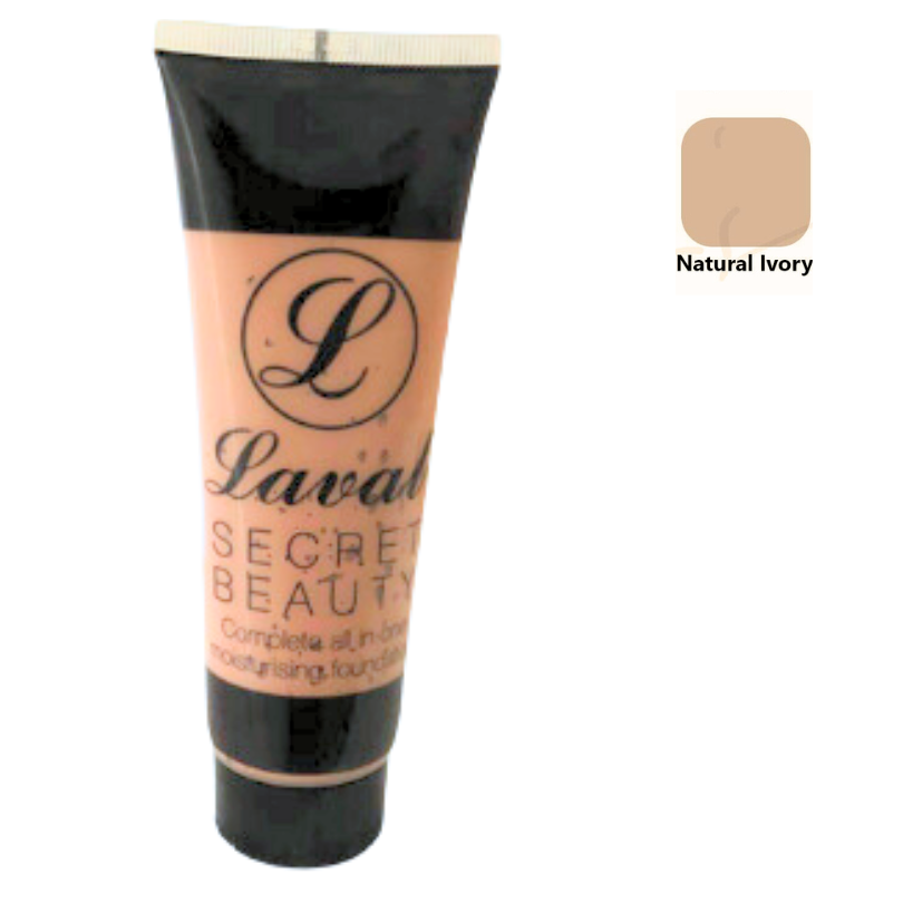 Laval Face Foundation Secret Beauty Moisturising Natural Finish Face ...